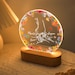 Custom Acrylic Vinyl Record Night Light,song With Photo Acrylic Plaque ...