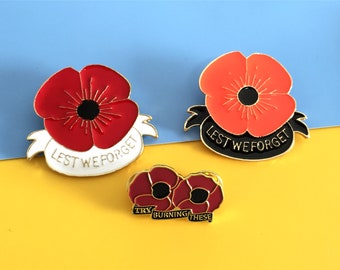 Lest We Forget Pin | Etsy
