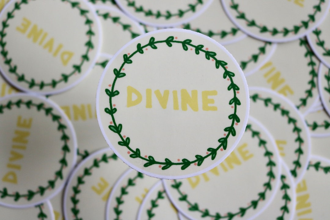 Divine Sticker - Etsy