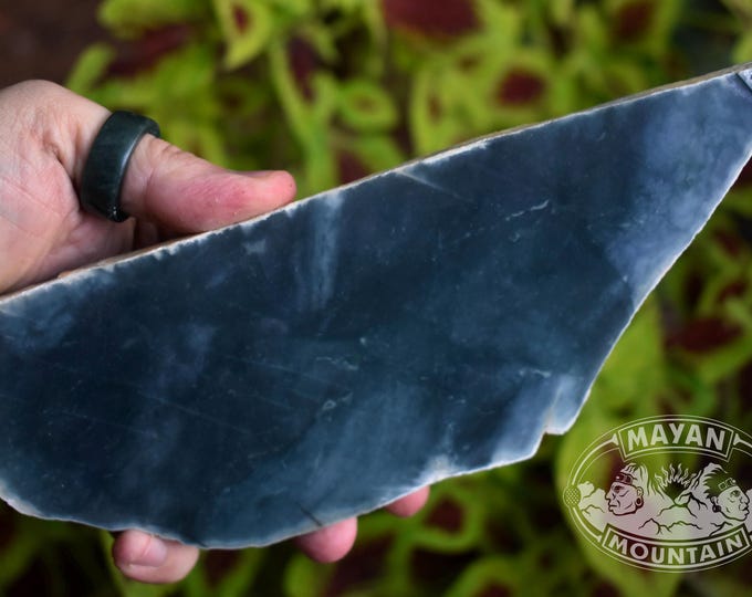 Slab of Our 100 Lb Stone! // DARK TRANSLUCENT BLUE // Guatemalan ...