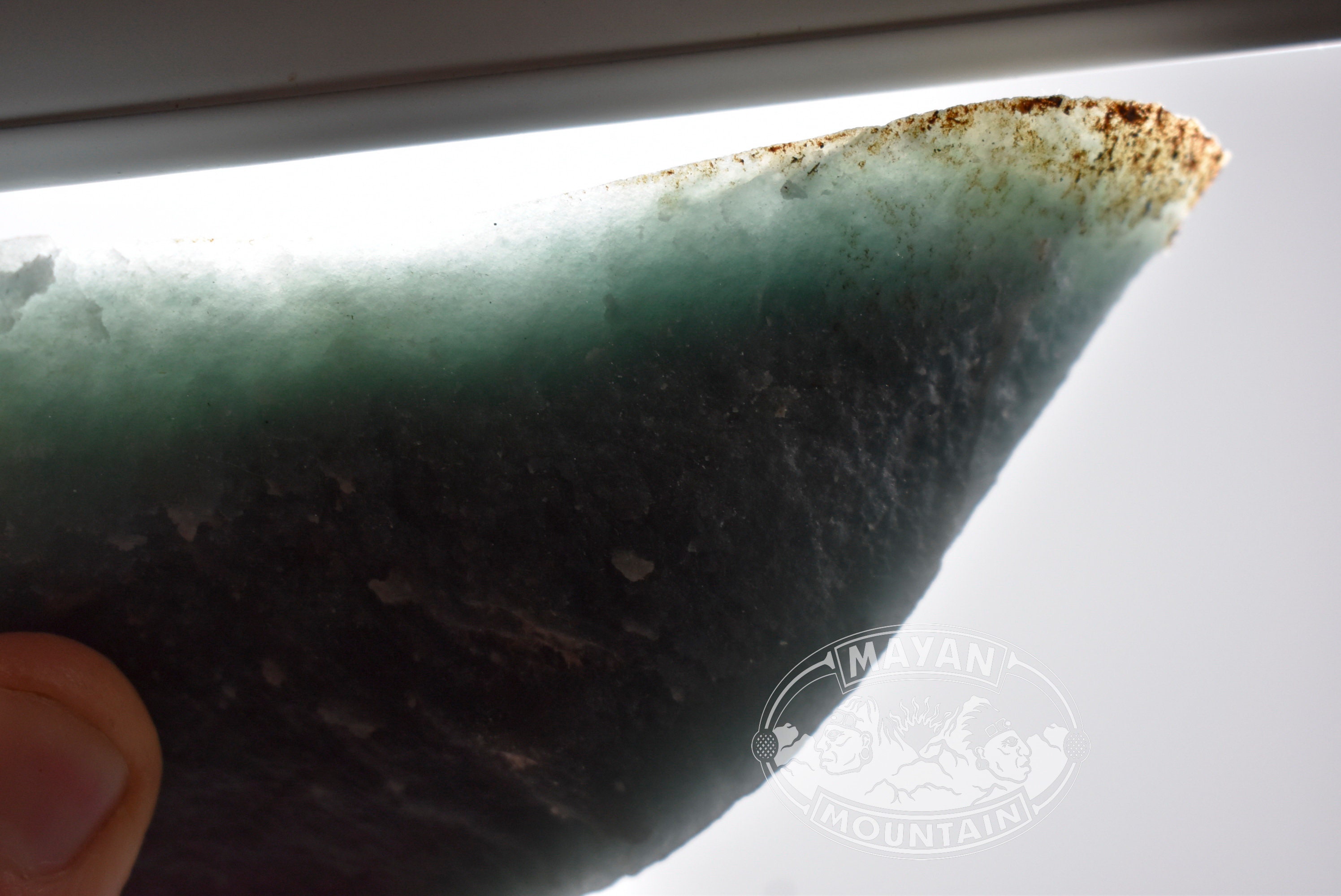 Super Tight GEMMY GRAIN // Translucent Rough Blue Guatemalan Jadeite ...