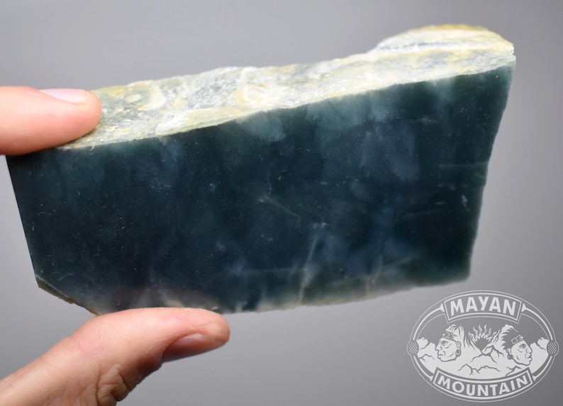 PRINCESA BLUE GREEN // Very Translucent // Cloudy Texture // Deep Color ...