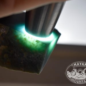 PRINCESA BLUE GREEN // Very Translucent // Cloudy Texture // Deep Color ...