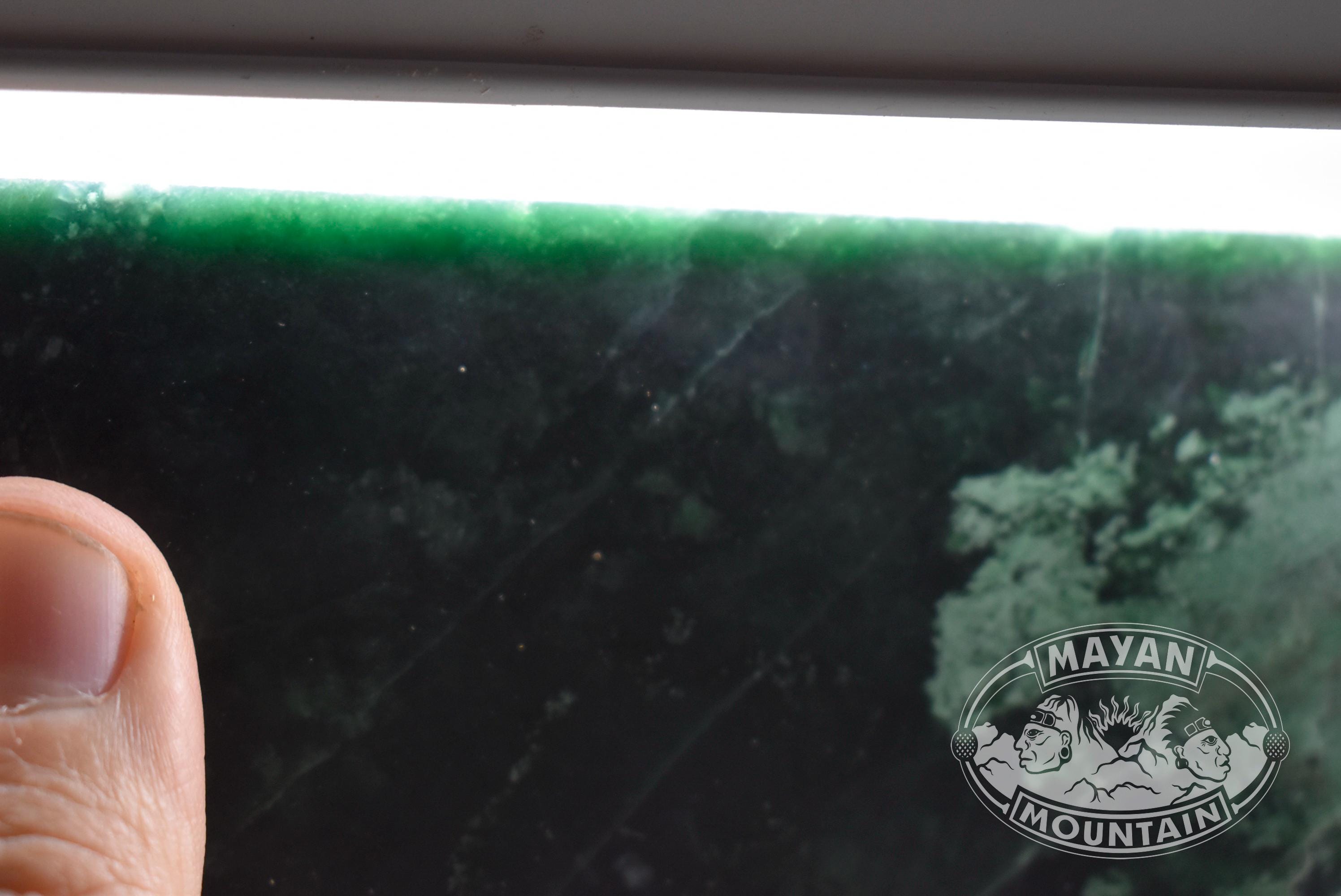 DARK IMPERIAL GREEN / Rough Jadeite Jade / Guatemalan Guatemala / Mayan ...
