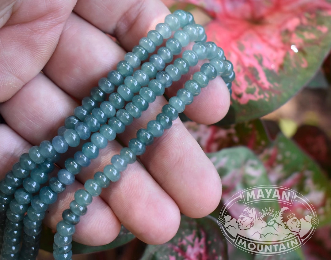 Back in Stock! ICY TRANSLUCENT BLUE // Guatemalan Jadeite Jade // Full ...