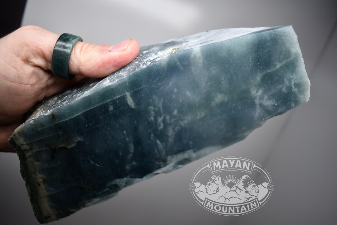 FLASH SALE // Medium Dark Blue // Jadeite Jade // Guatemalan Guatemala ...
