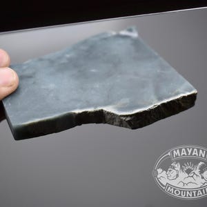 CLOUDY BLUE SLAB// Princesa Blue // Rough Jadeite Jade // Guatemalan ...