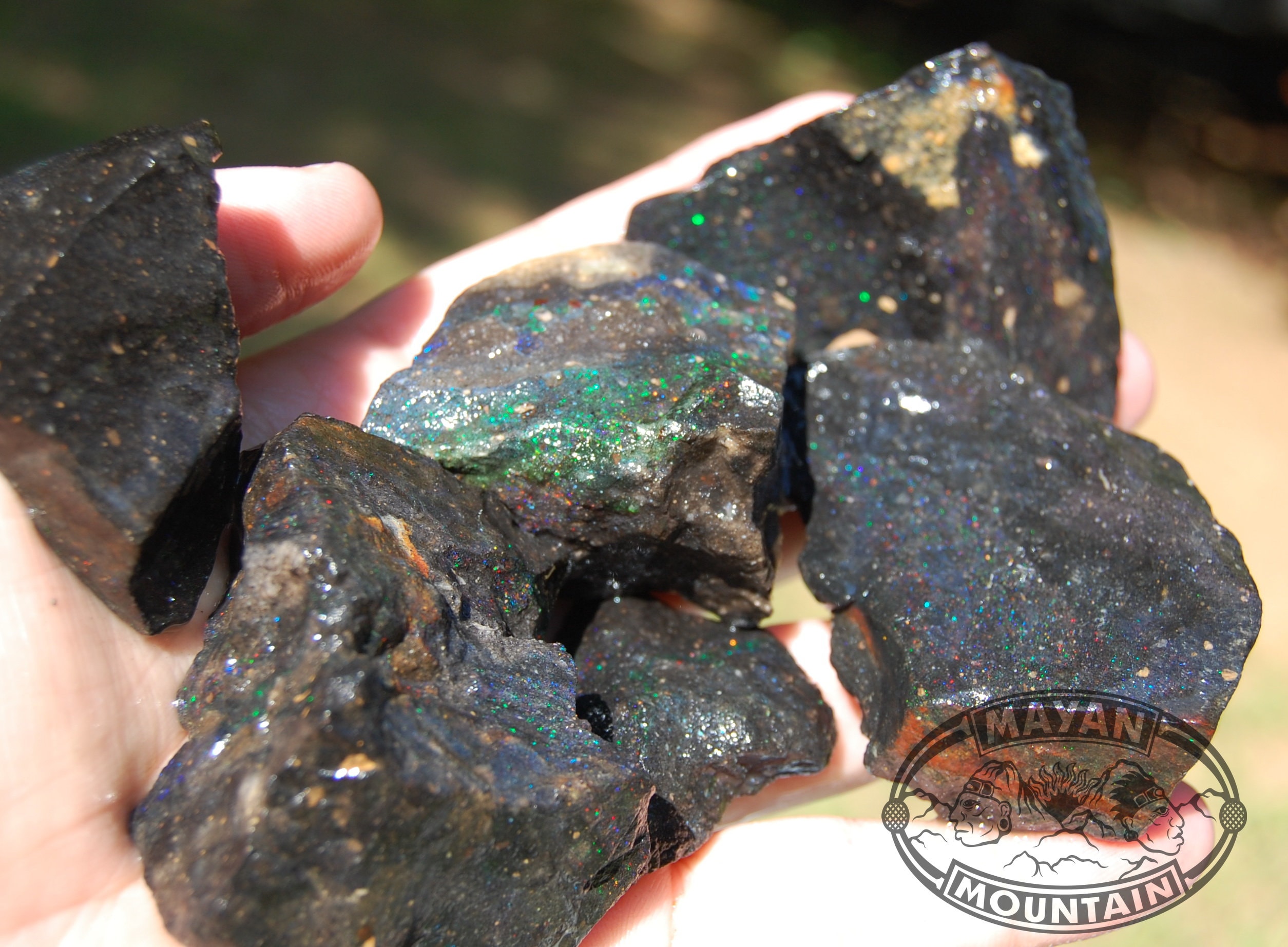 4lb LOT// Honduran Honduras // BLACK Matrix Opal // Erendique | Etsy
