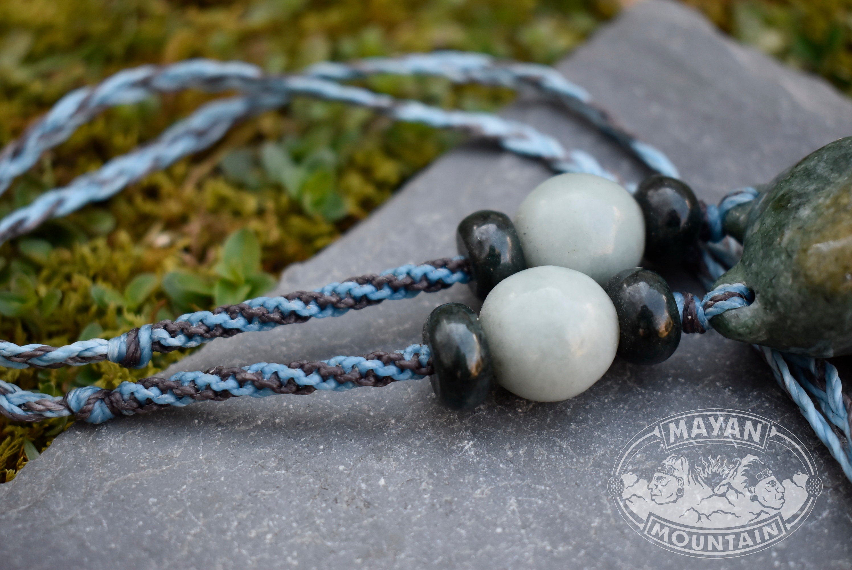 Mayan BURIAL MASK // Maya Face // JADEITE Jade // Necklace Pendant ...
