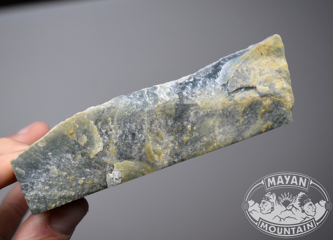 PRINCESA BLUE GREEN // Very Translucent // Cloudy Texture // Deep Color ...