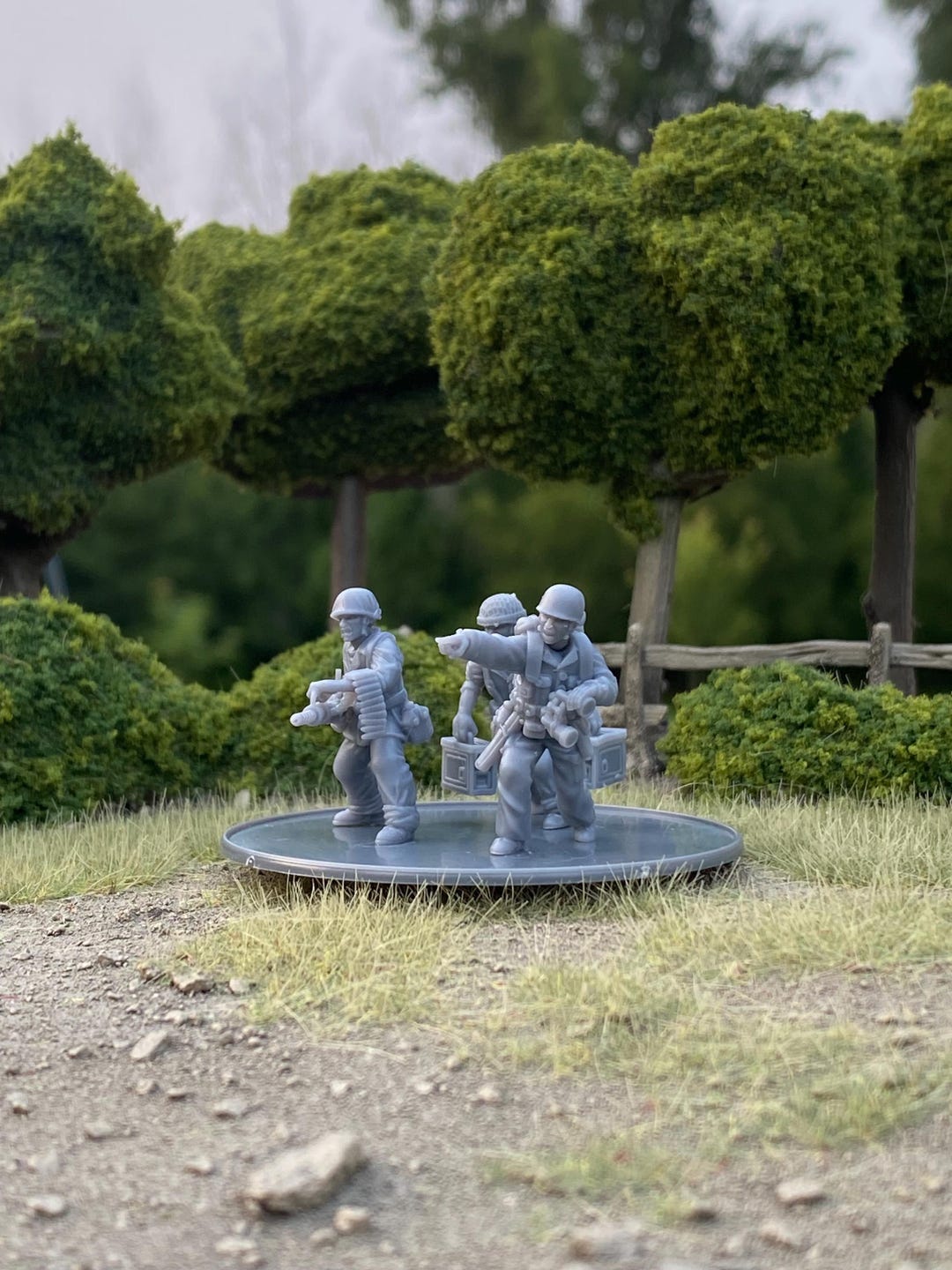 US Marine MMG Squad for 28mm WW2 Wargaming - Etsy