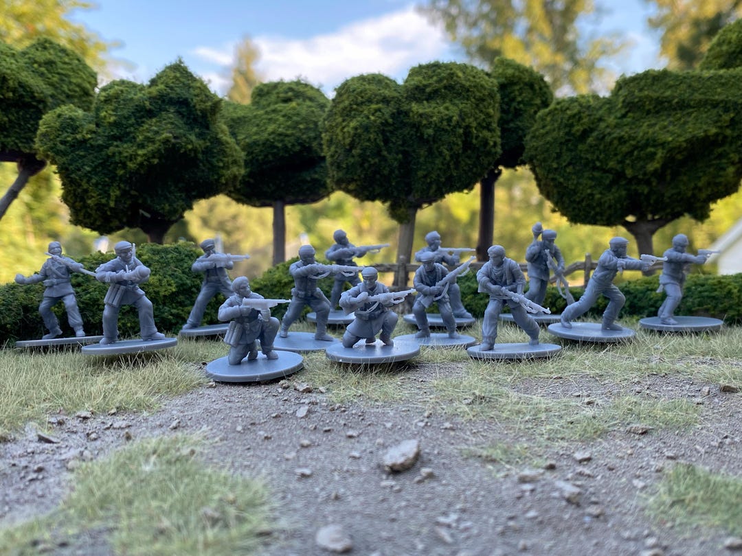 Polish Home Army Partisans armia Krajowa AK Squad for 28mm WW2 ...