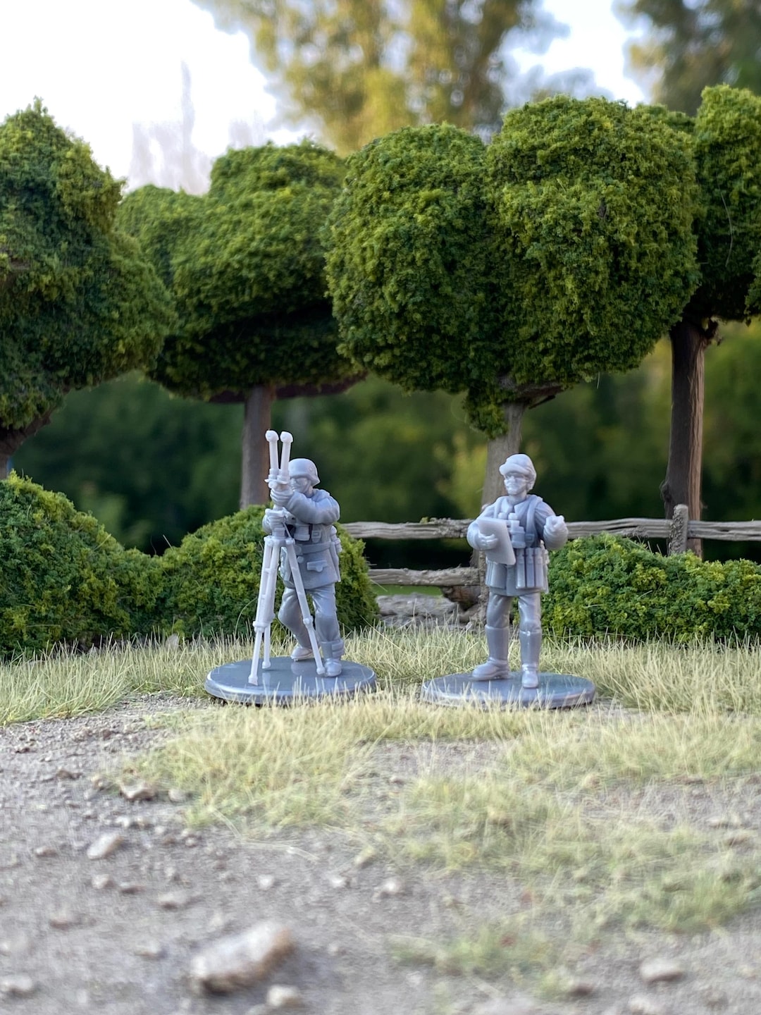 German Luftwaffe Forward Observation Team for 28mm WW2 Wargaming - Etsy