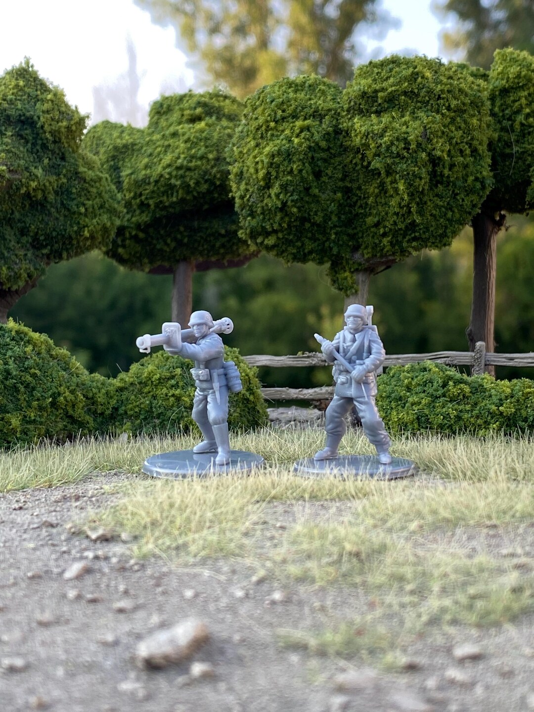 German Luftwaffe Panzerschreck Squad for 28mm WW2 Wargaming - Etsy