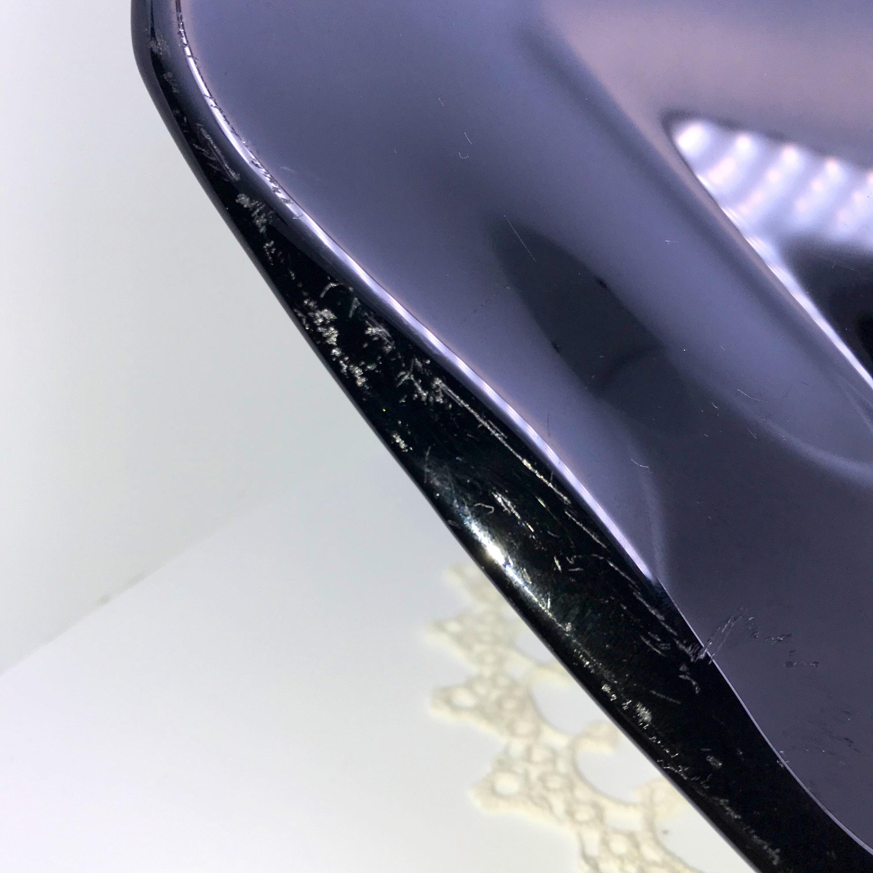 Vintage Arcoroc Octime Octagon Black Glass Large Serving Dish - Etsy