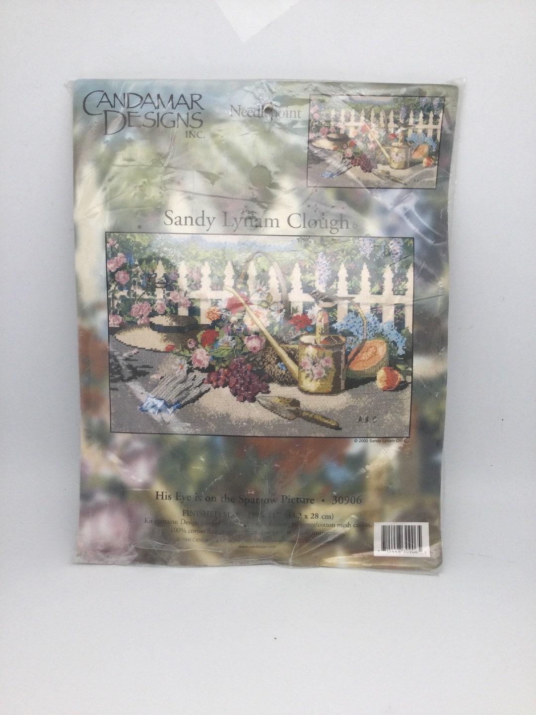 Vintage 2000 Candamar Designs Needlepoint Sandy Lynam Clough “his Eye S ...