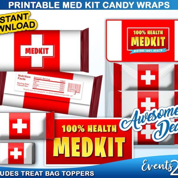 Med Container Labels - Etsy