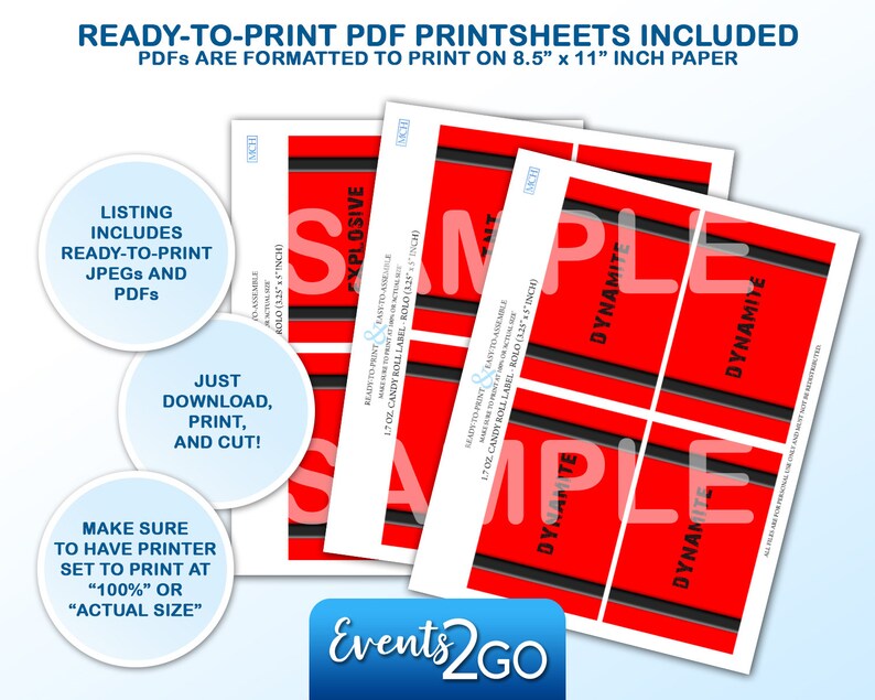 Gamer Dynamite TNT Candy Bar Roll Wrapper Labels Treat Party - Etsy