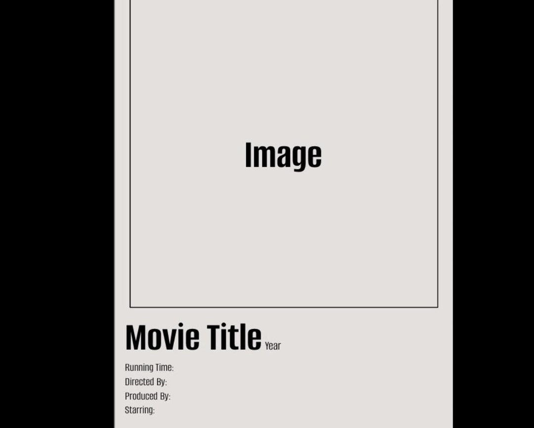 Custom Made Retro Polaroid Style Movie WITH QUOTE Poster Digital Print ...