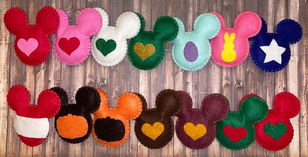 Disney Mickey Mouse Holiday Home Decor Bundle - Etsy