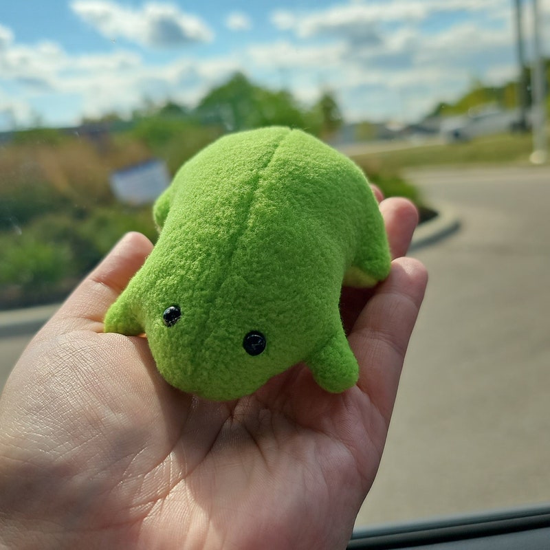 Frog Plush - Etsy