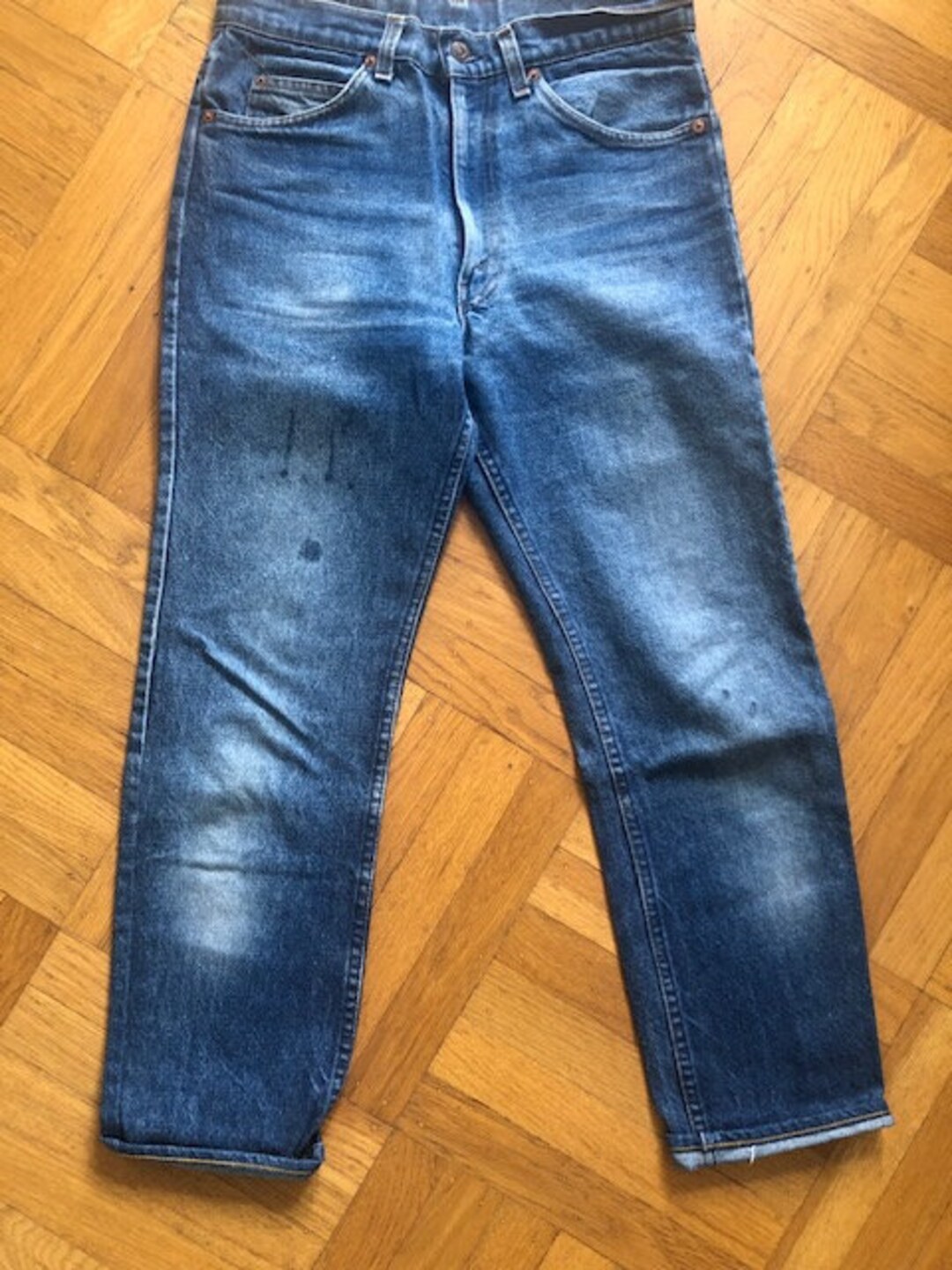 Vintage Orange Tab Levis - Etsy