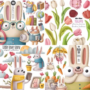 Whimsical Clipart BUNDLE Png Digital Download, Baby Shower Clipart ...