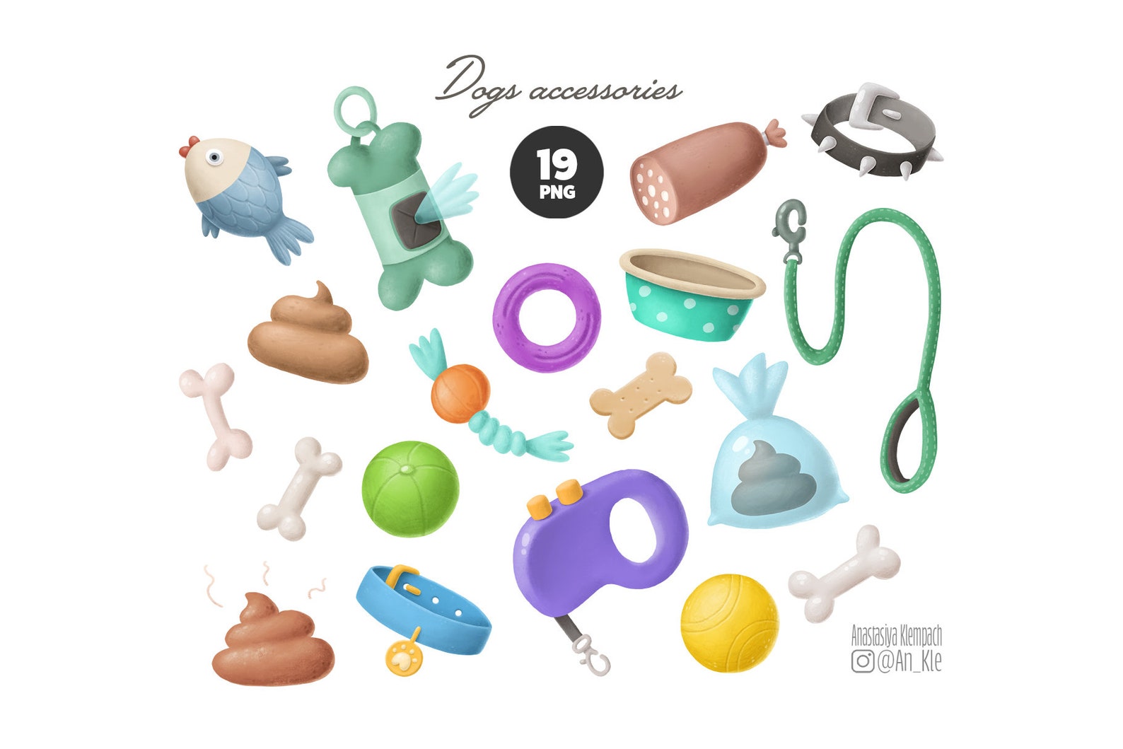 Dog Png Clipart Bundle Cute Funny Dogs and Puppies Images - Etsy