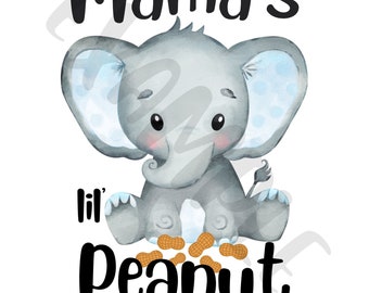 A Sweet Little Peanut is on Its Way PNG - Etsy