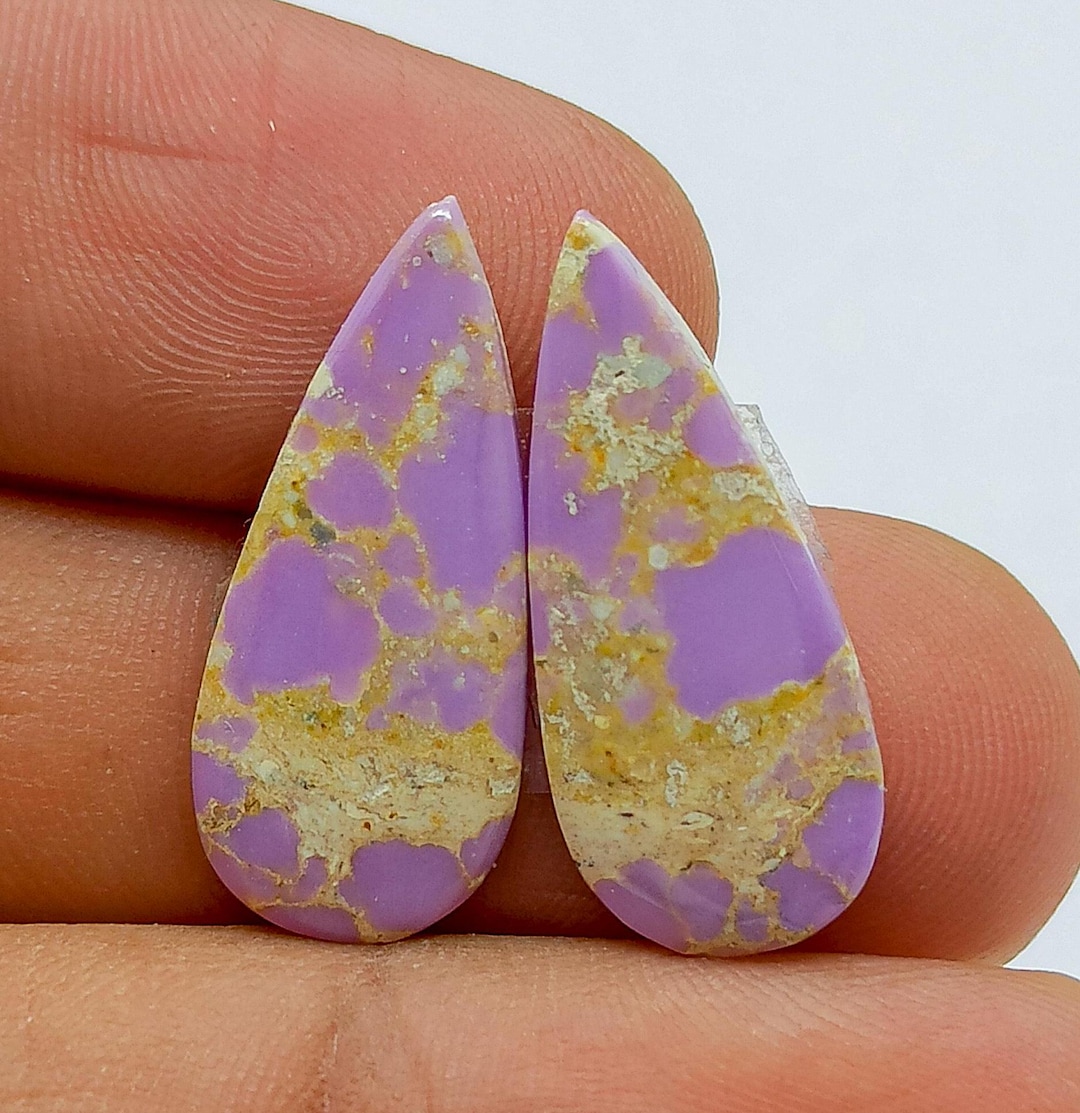 Rare Phosphosiderite Pair Natural Purple Phosphosiderite High Quality Phosphosiderite Pair ...