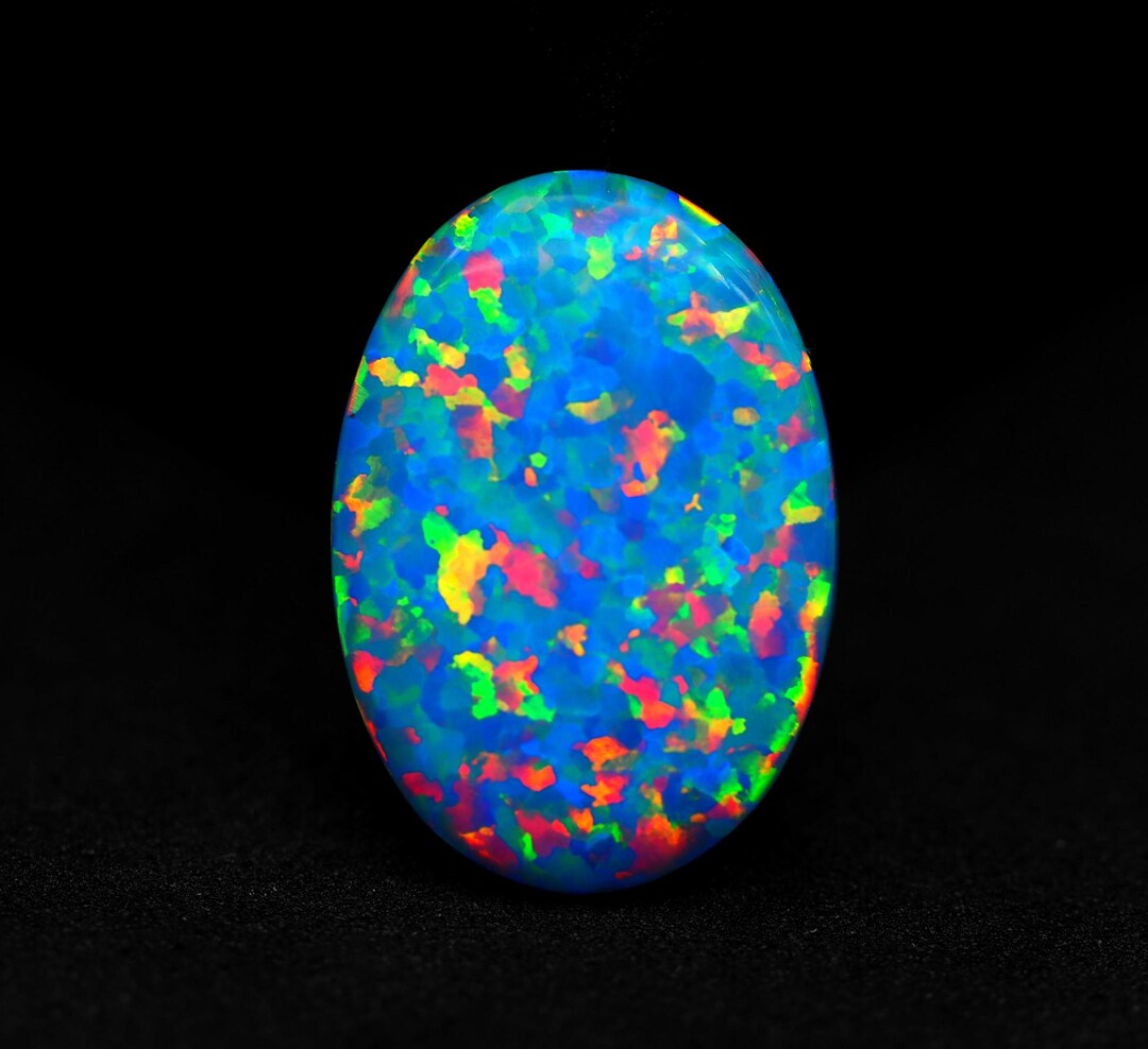 Bello Opal Gemnstone for Jewerlry Making Oval Shape Jelly Opal Cabochon ...