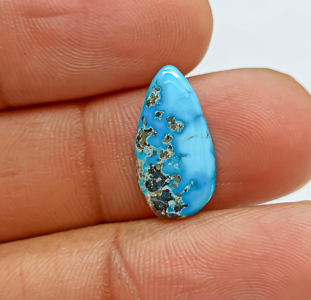 Turquoise Stone, Blue Bird Turquoise Stone Cabochon Stone, Bluebird ...