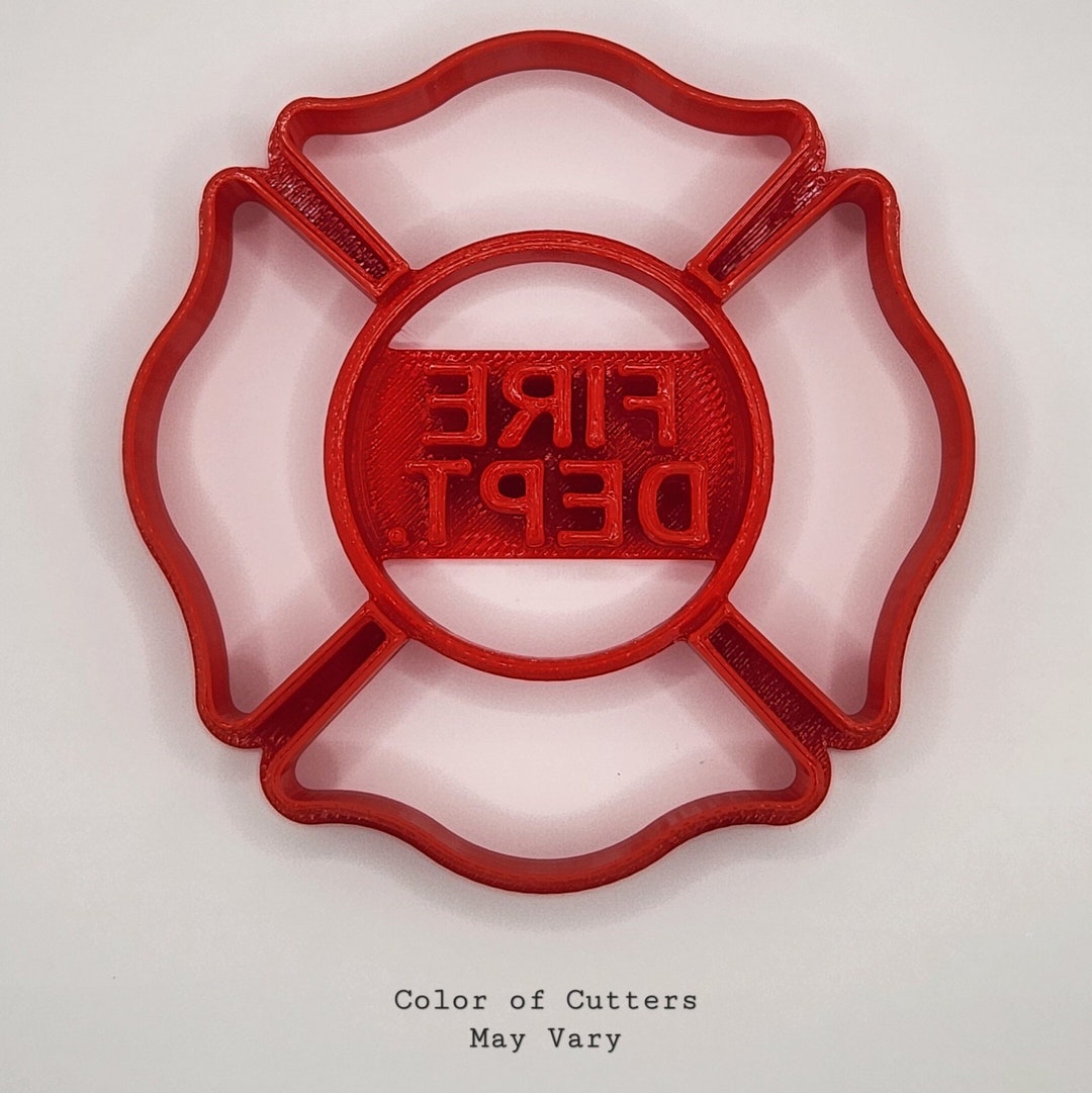 Fire Department Cookie/clay Cutter - Etsy