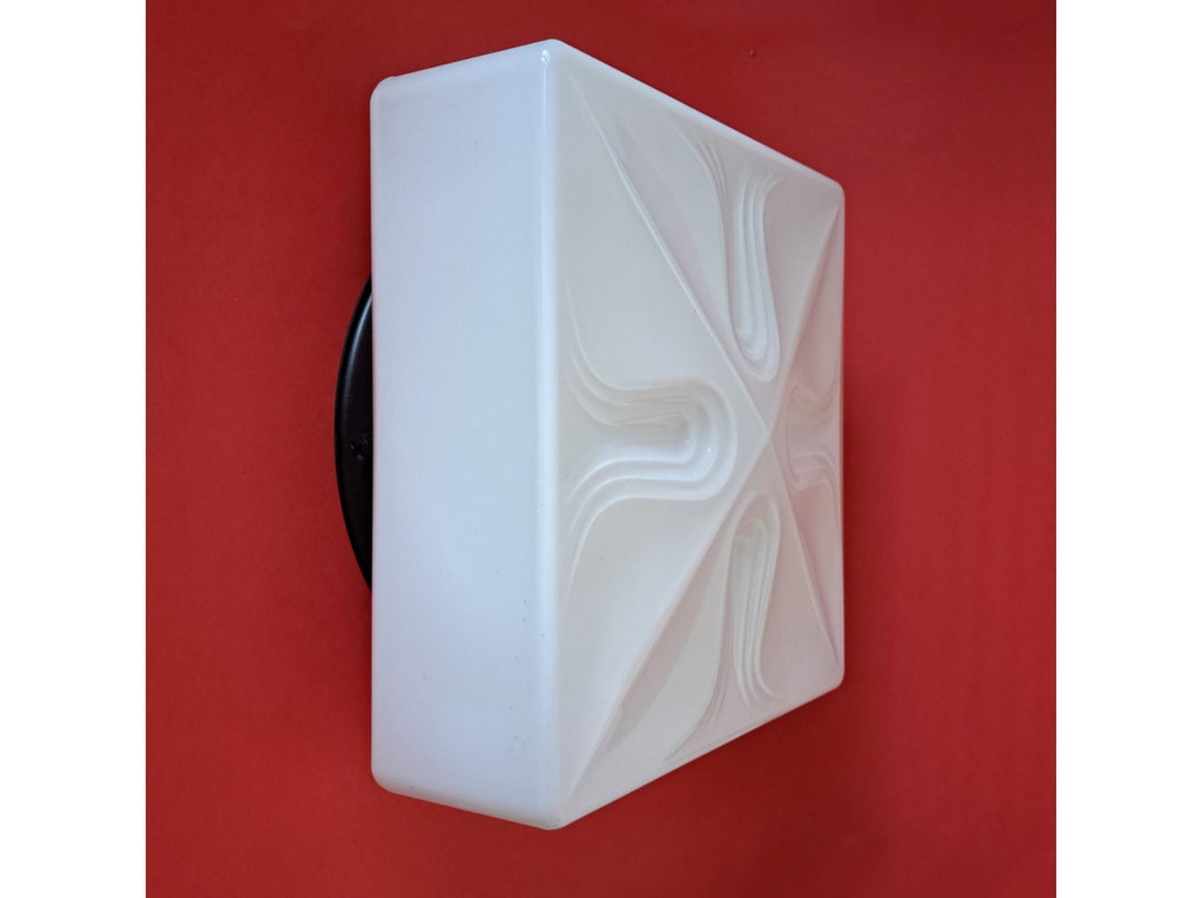 Flush Mount Glass Ceiling Sconce Light Wall Sconce Semi Flush Mount ...