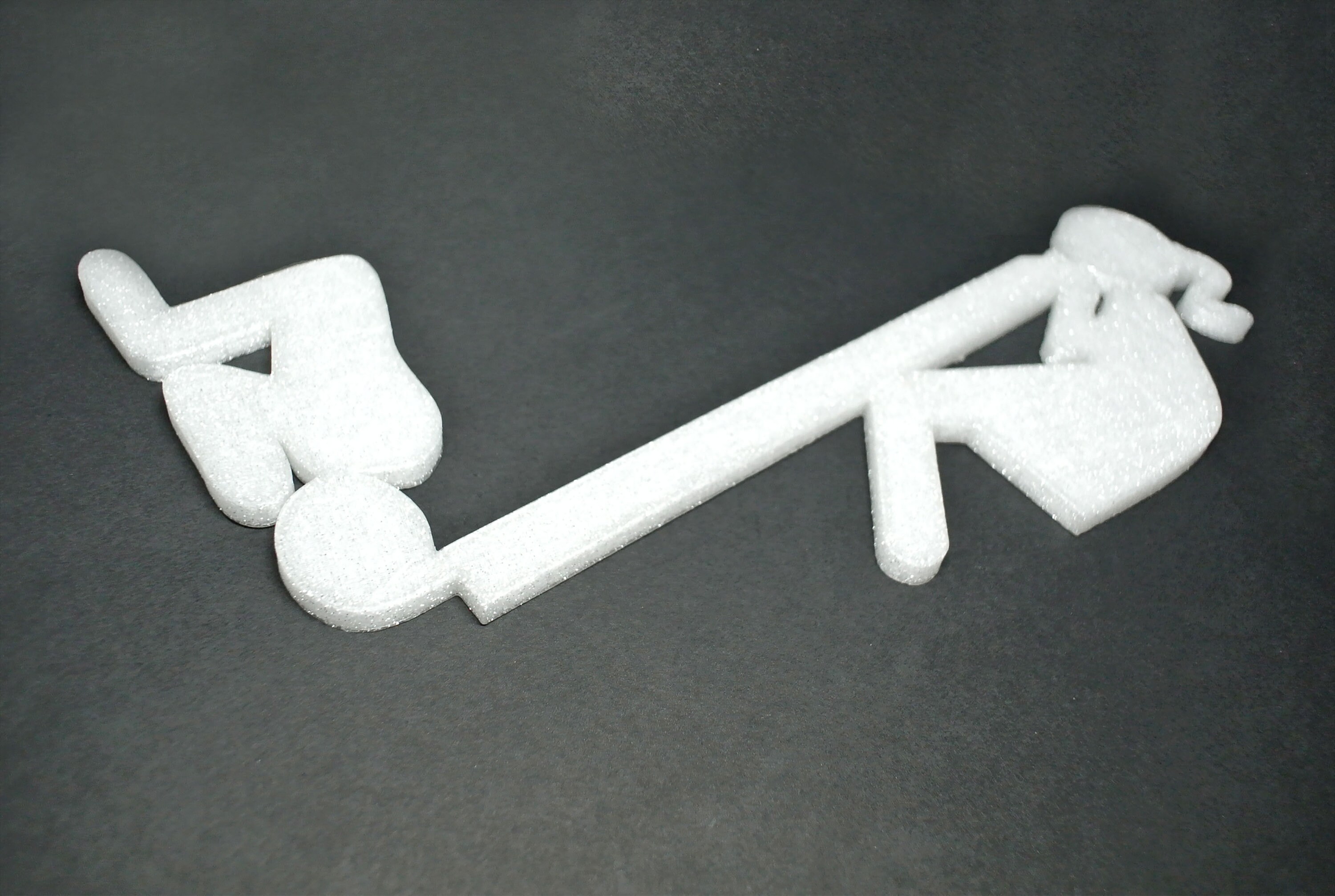 3D Printed Humorous Unisex Restroom Sign/funny Male and Female Toilet ...