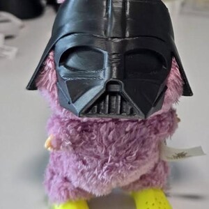 3D Printed Labubu Helmet – Darth Vader Inspired - Etsy