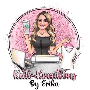 Crafter Logo Design, Cartoon Logo, Cartoon Portrait, Tumbler Artist ...