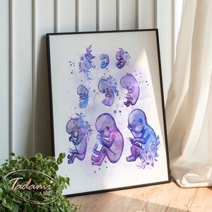 OBGYN Wall Art, Gynecology Poster, Gynecologist Gift, Obstetrics Print ...