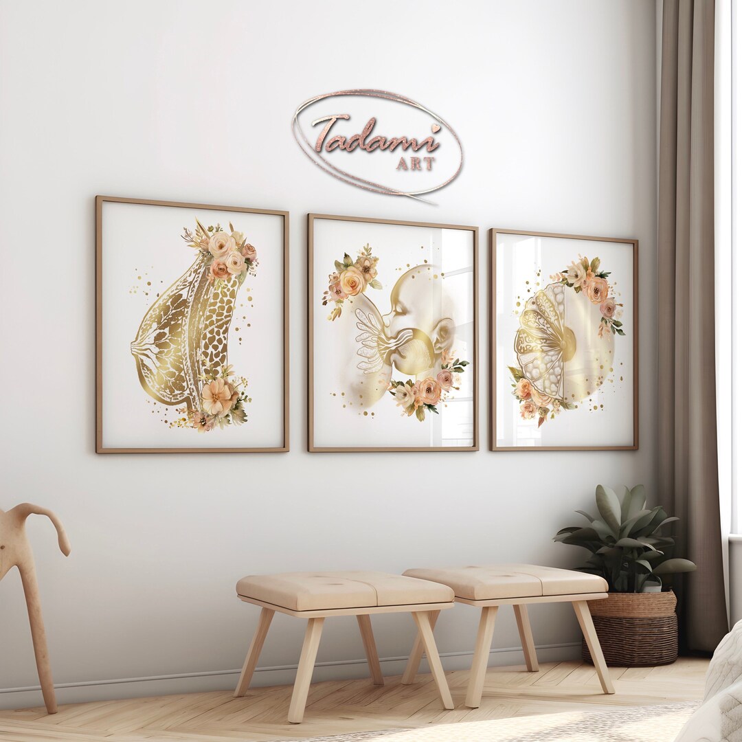 Breastfeeding Poster, Mammary Wall Art, Gynecology Wall Art, Breast ...