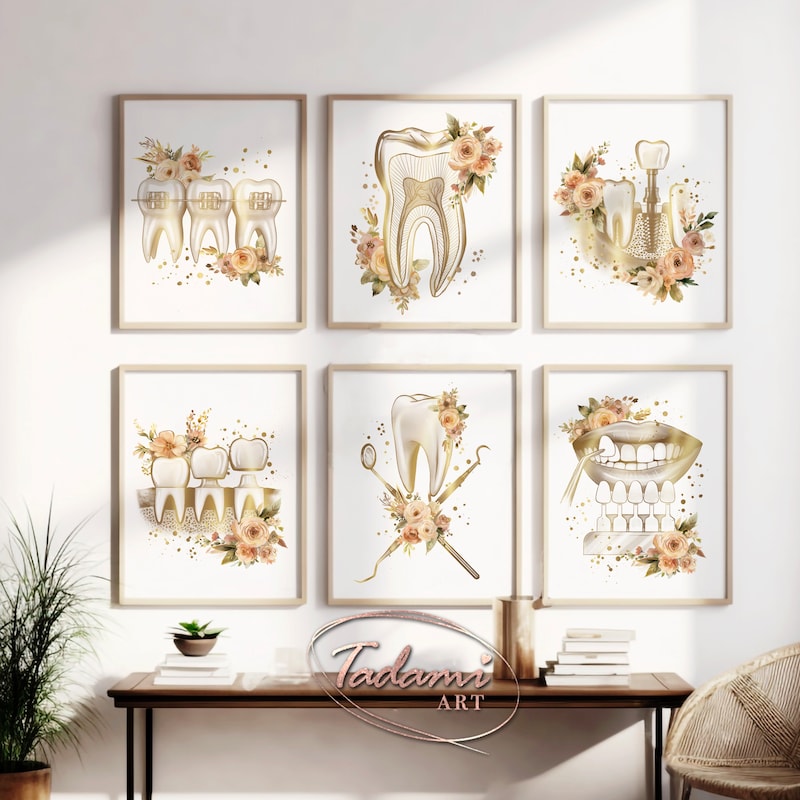 Dental Wall Art - Etsy
