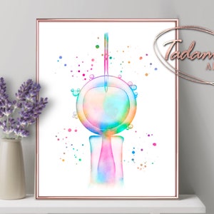 In Vitro Fertilization Art IVF Poster Fetus in Womb Print Fertility ...