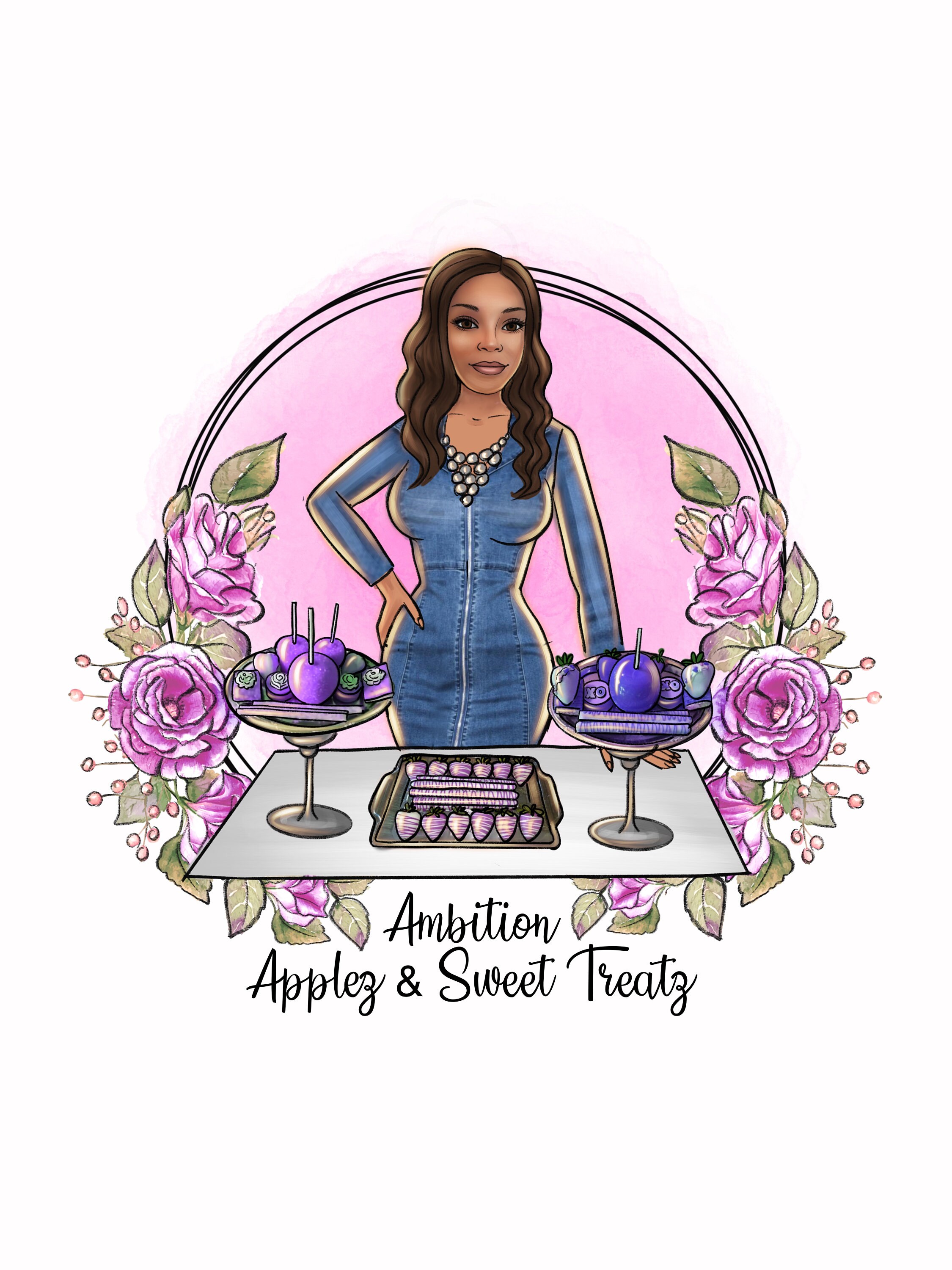 Crafter Logo Design Cartoon Logo Cartoon Portrait Tumbler | Etsy