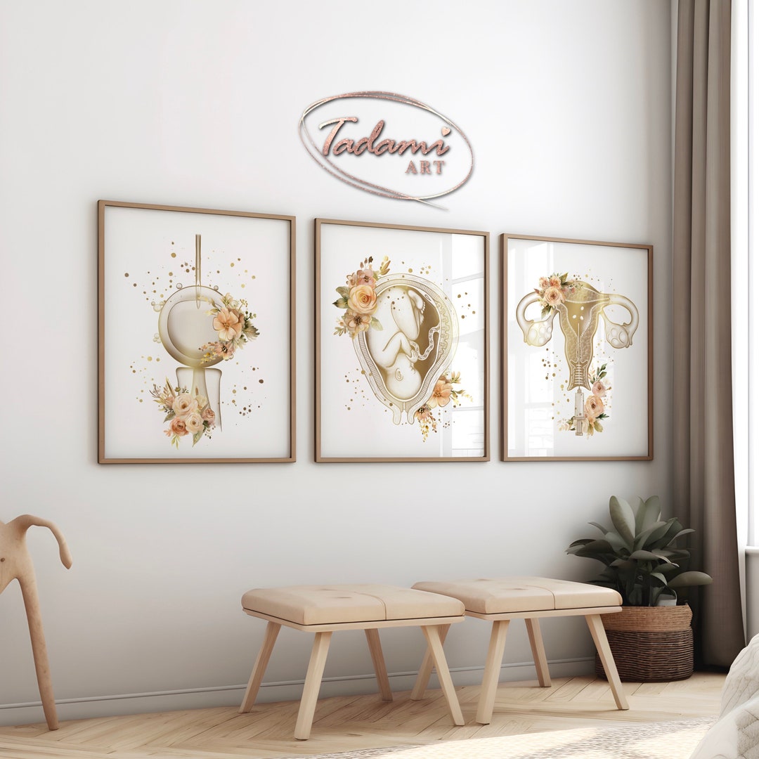 IVF Clinic Decor Prints, Fertilization Art (digital Download) - Etsy