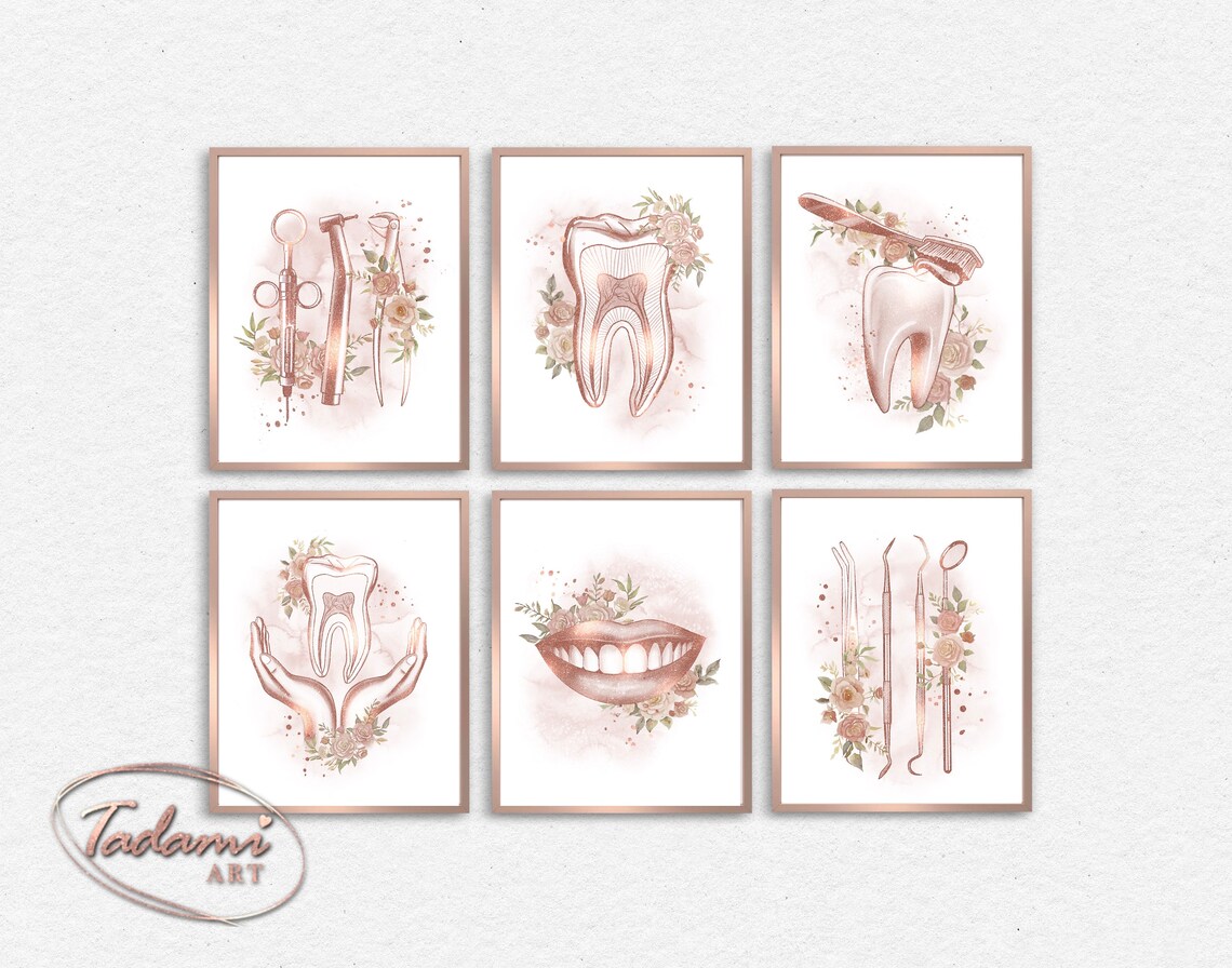 Tooth Anatomy Art Print, Dental Clinic Decor (digital Download) - Etsy