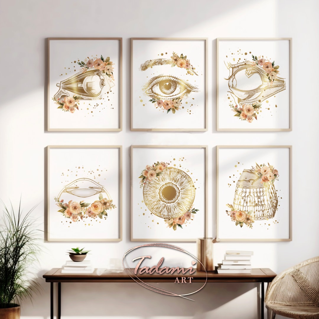 Ophthalmology Poster, Eye Anatomy Art, Human Visual System ...