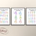 ASL Alphabet & Numbers Poster, American Sign Language Art (digital ...