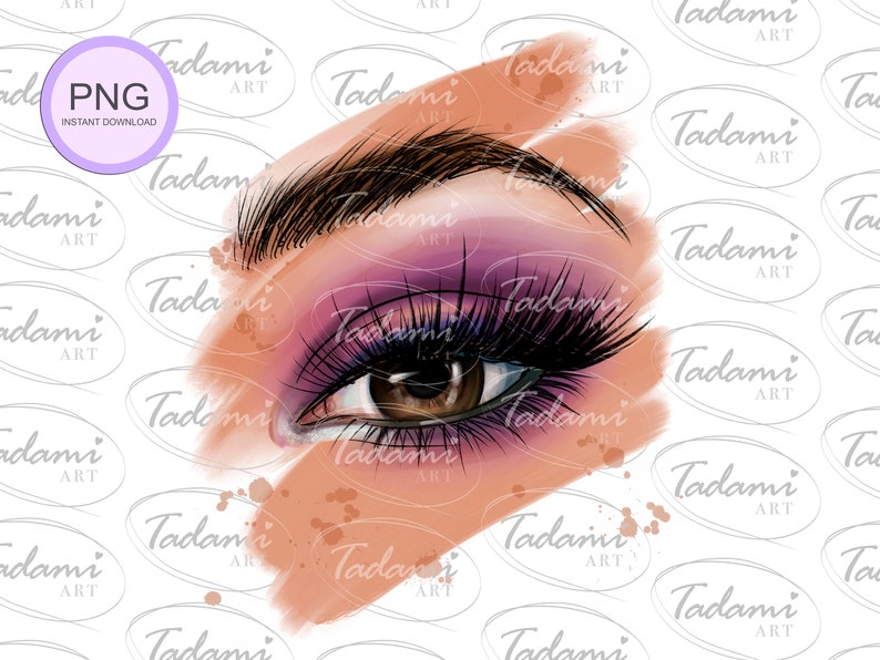 Eye Makeup Png Transparent Background Black Eye Fashion - Etsy