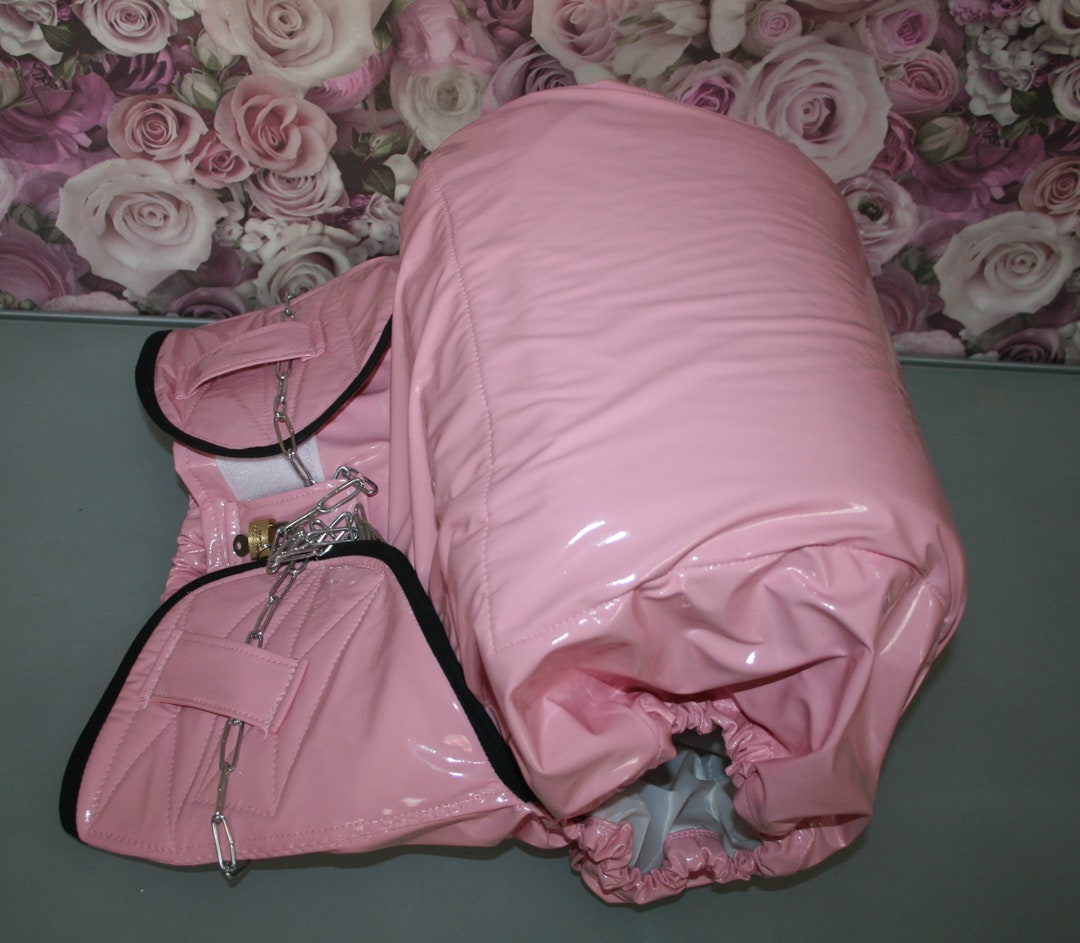 Lockable Spreader Pants Spreading Diaper Omutsu Adult Baby Double PVC ...