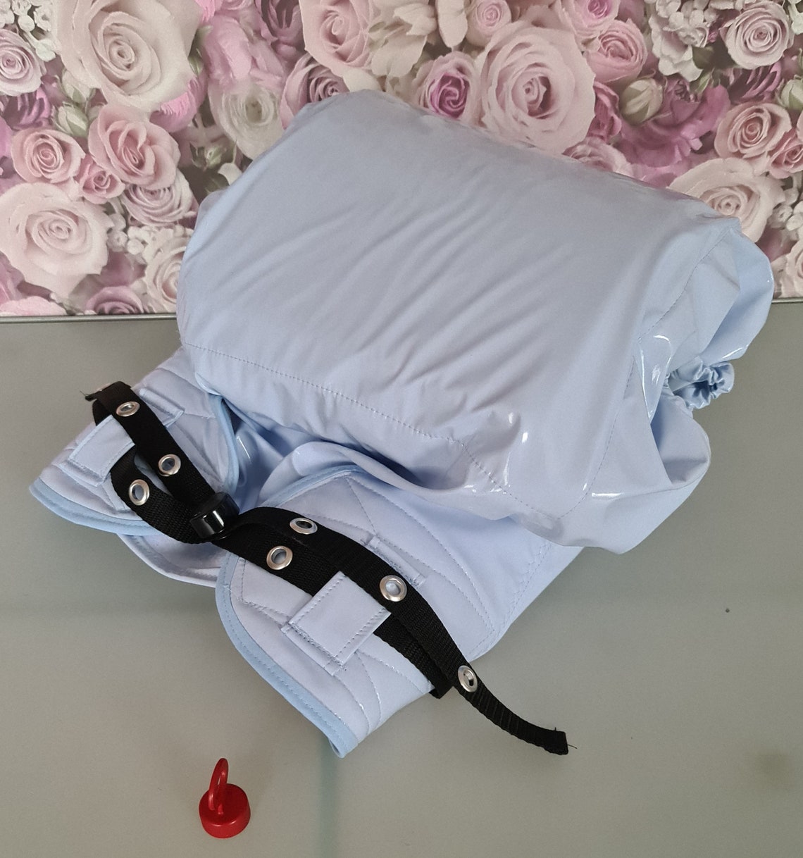 Lockable Spreader Pants Omutsu Spreading Diaper Adult Baby Double PVC ...