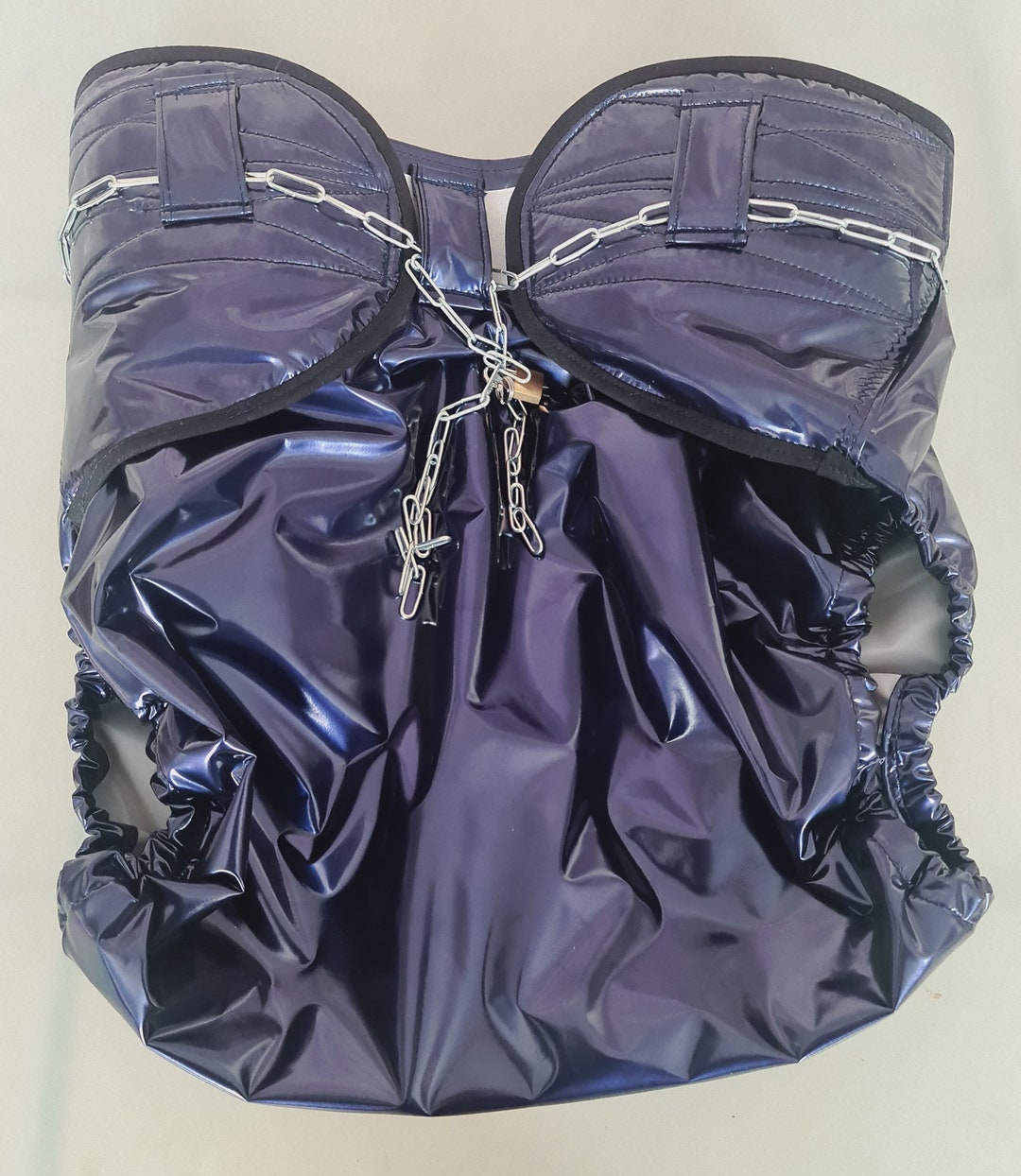 Lockable Diaper Pants Adult Baby Double PVC Inside and Outside Thick ...